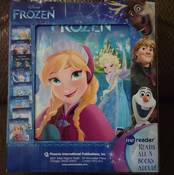 Disney | Toys | Frozen Electronic Reader And 8 Book Set | Poshmark